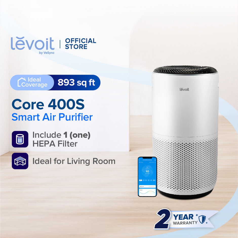 Levoit Core 400S Smart True HEPA Air Purifier – Levoit-my